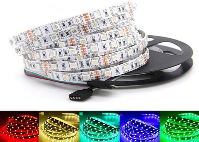 High CRI Led Tape Light Roll High Lighting Efficiency Dimmable With ...