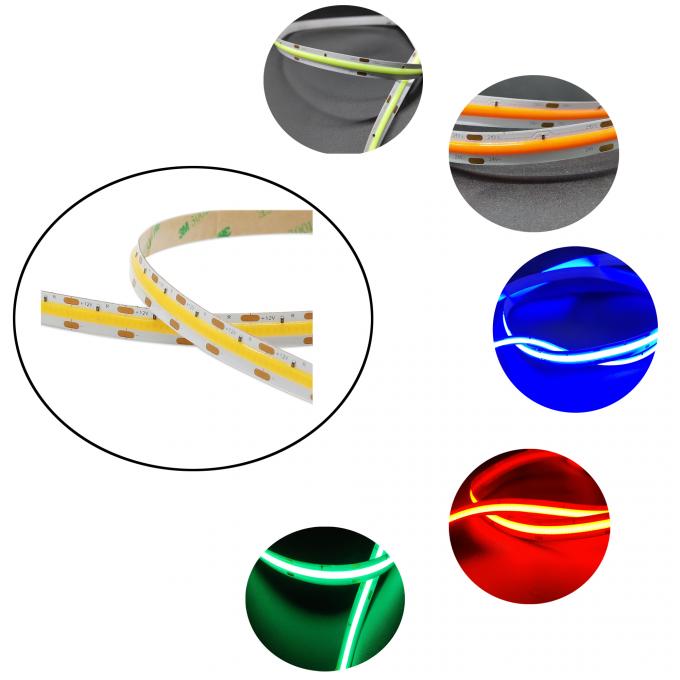 Colorful Soft Flexible Led Tape Light , FOB Linear Led Ribbon Lights ...