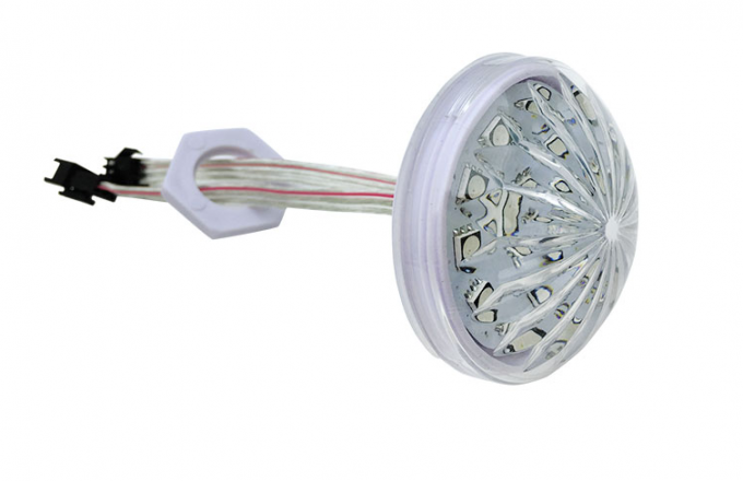 60mm Epistar 5050 LED Amusement Light Cabochon Full Color RGB