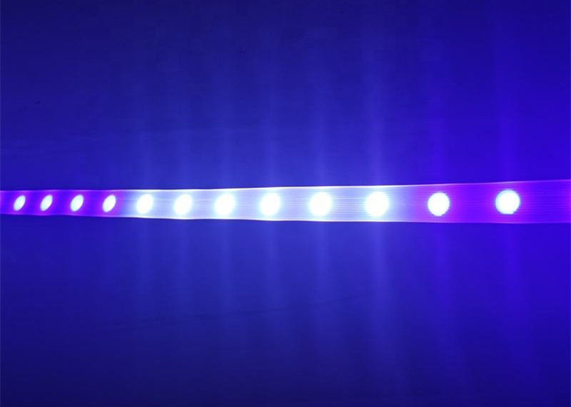 Outdoor LED Linear Wall Grazer Light 24W RGB 4 Sides Bendable For ...