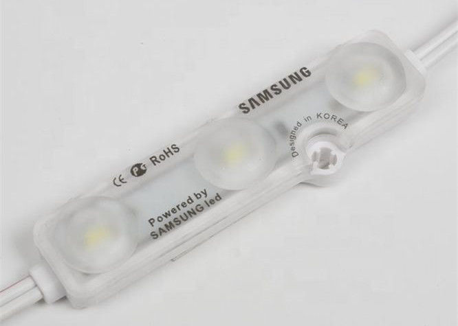 12V 1.5W Samsung LED Module Single Color Waterproof SMD5730 Injection LED Module
