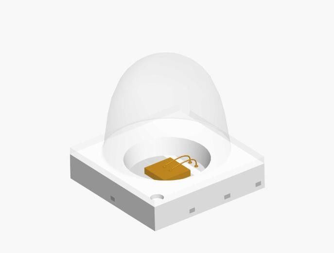 840 - 870nm IR SMD LED Diode RE30 30 Degree For Intelligent Home ...