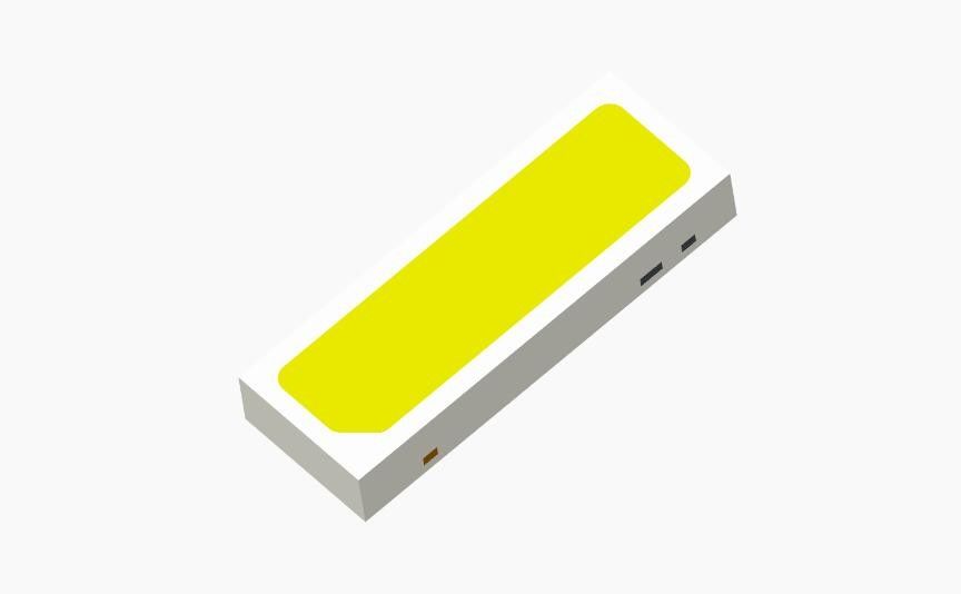 High Current SMD LED Diode Chip / Light Emission Diode With 120 Degree ...