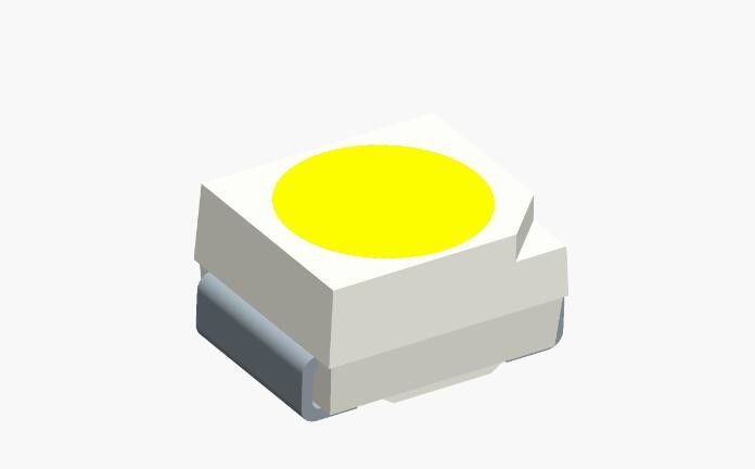 White / Yellow / Orange Light SMD LED Diode High Color Gamut For LCD ...
