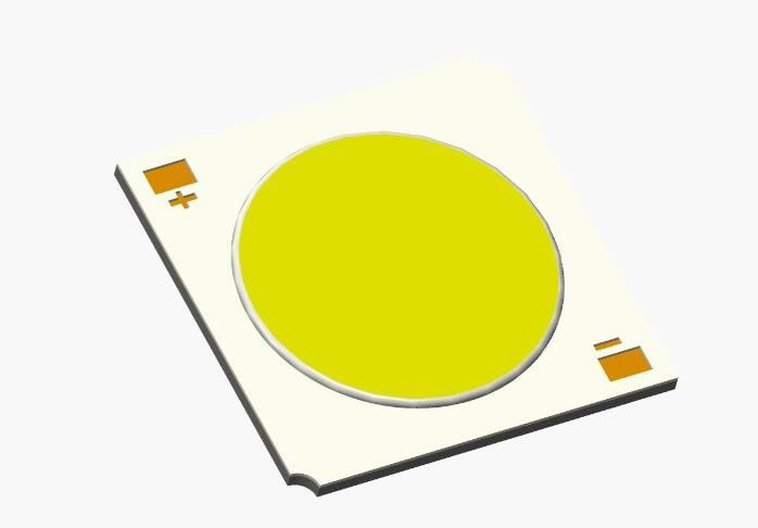 4660-5390 Lm 40 W A1919 COB LED Diode Aluminum Base High CRI 80 For ...