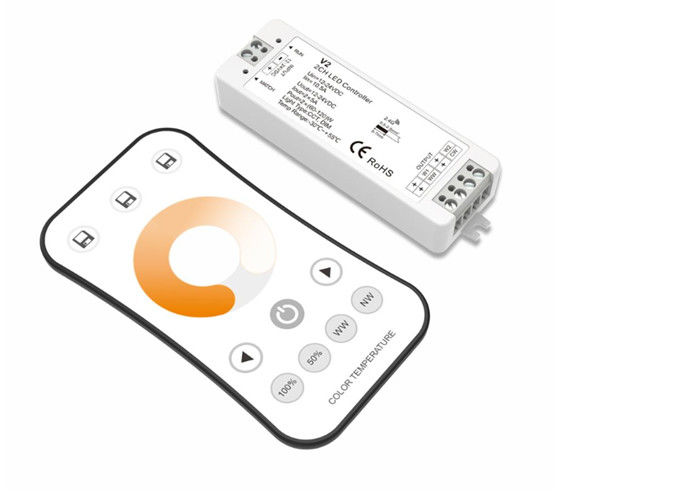 2.4G RF Color Temperature LED Strip Remote Controller For Color Box Set