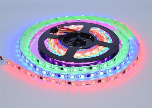 WS2818 IC Magic Digital LED Strip Lights , Decorative DC 12V Super ...