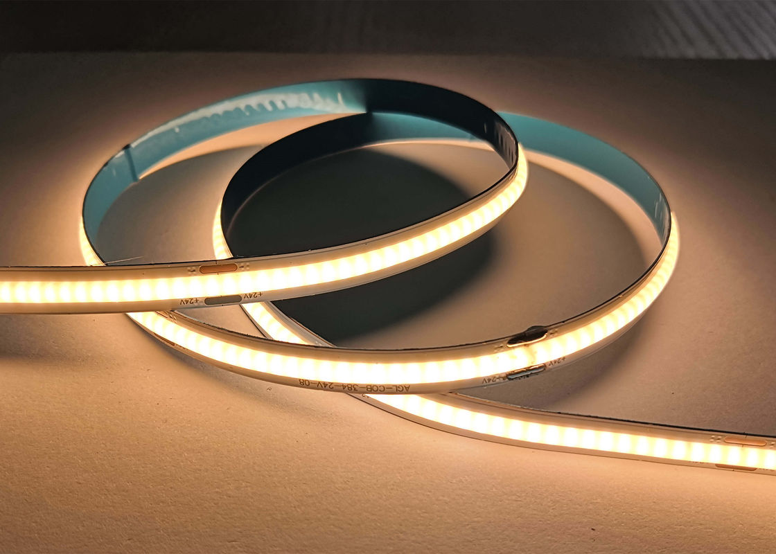 Spot Free Flip Chip COB LED Strip Light High Lumen 24V 384 LEDs / M 3 ...