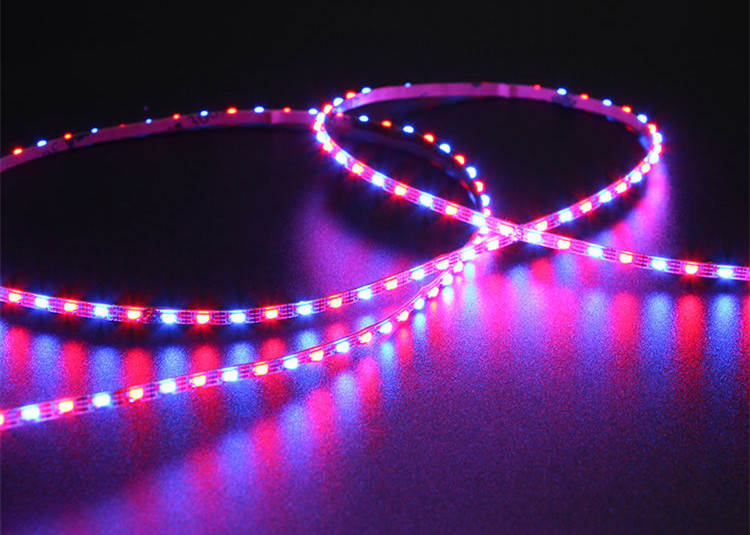 SMD3210 RGB 3mm Wide Addressable LED Strip 150LEDs/M 5VDC