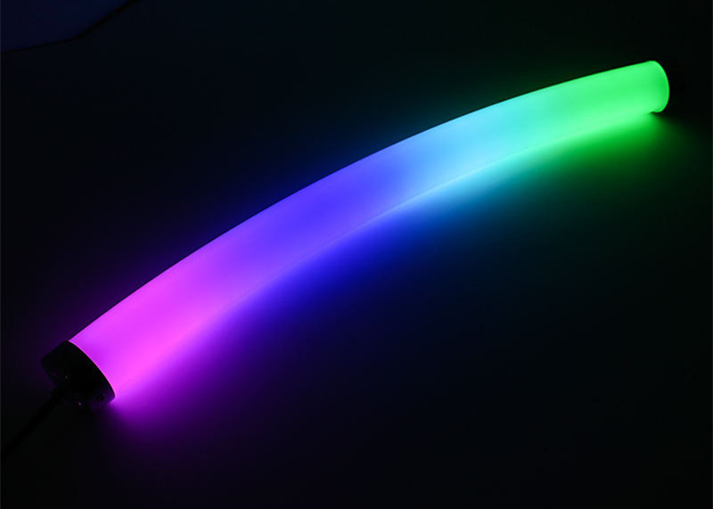 Digital RGB RGBW Pixel LED Neon Strip DC5V 12V 24V Diameter 40mm Full Color