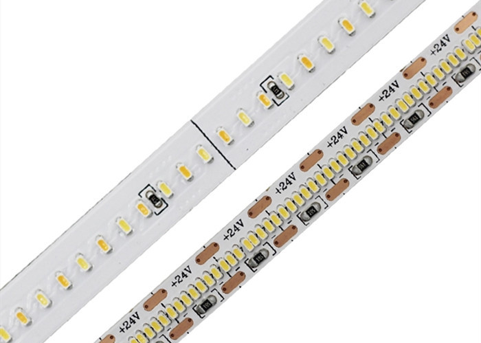 Single Color Warm White Led Strip Lights SMD 2110 24V High CRI 90 22W ...